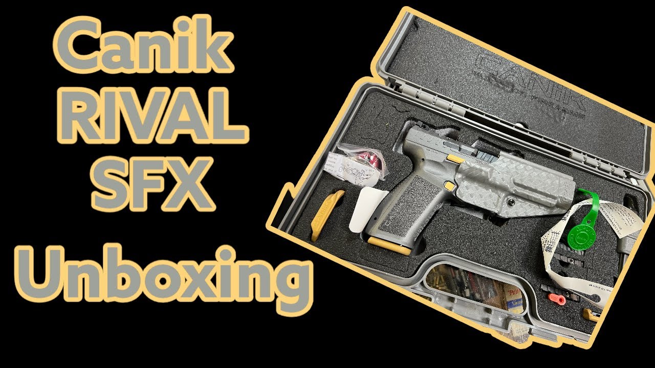 Canik Rival SFX Full DETAILED Unboxing - YouTube