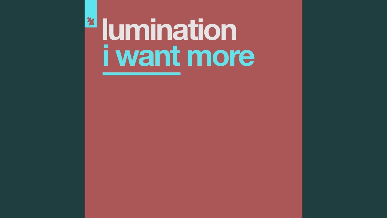I Want More (Original Mix) - YouTube
