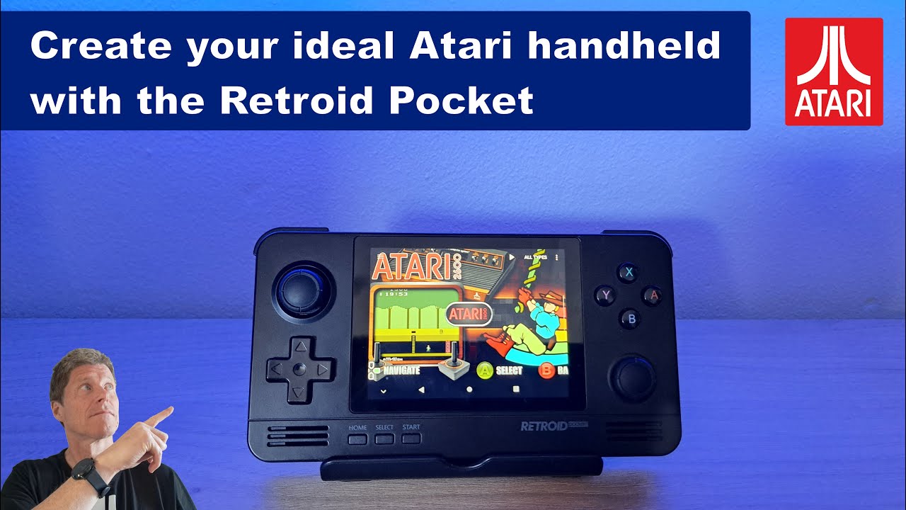 Create your ideal Atari game handheld with the Retroid Pocket - YouTube