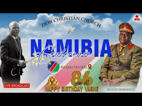 NAMIBIA CONFERENCE - WEDNESDAY 08 OCTOBER 2025 IN KONGOLA - YouTube