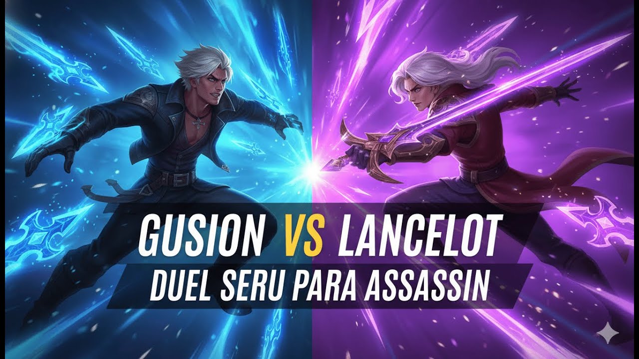 SIAPA YANG LEBIH HEBAT?? Gusion vs Lance TOP GLOBAL - YouTube