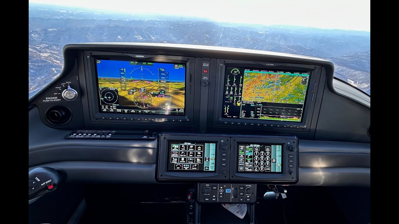 Cirrus Sr20 G7 Cockpit Poster