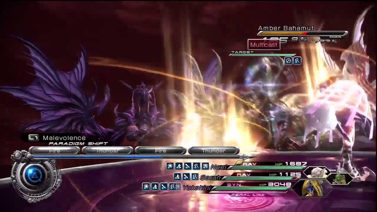 Final Fantasy XIII-2 - PSSR - Final Boss Part 4 - Jet Bahamut - YouTube