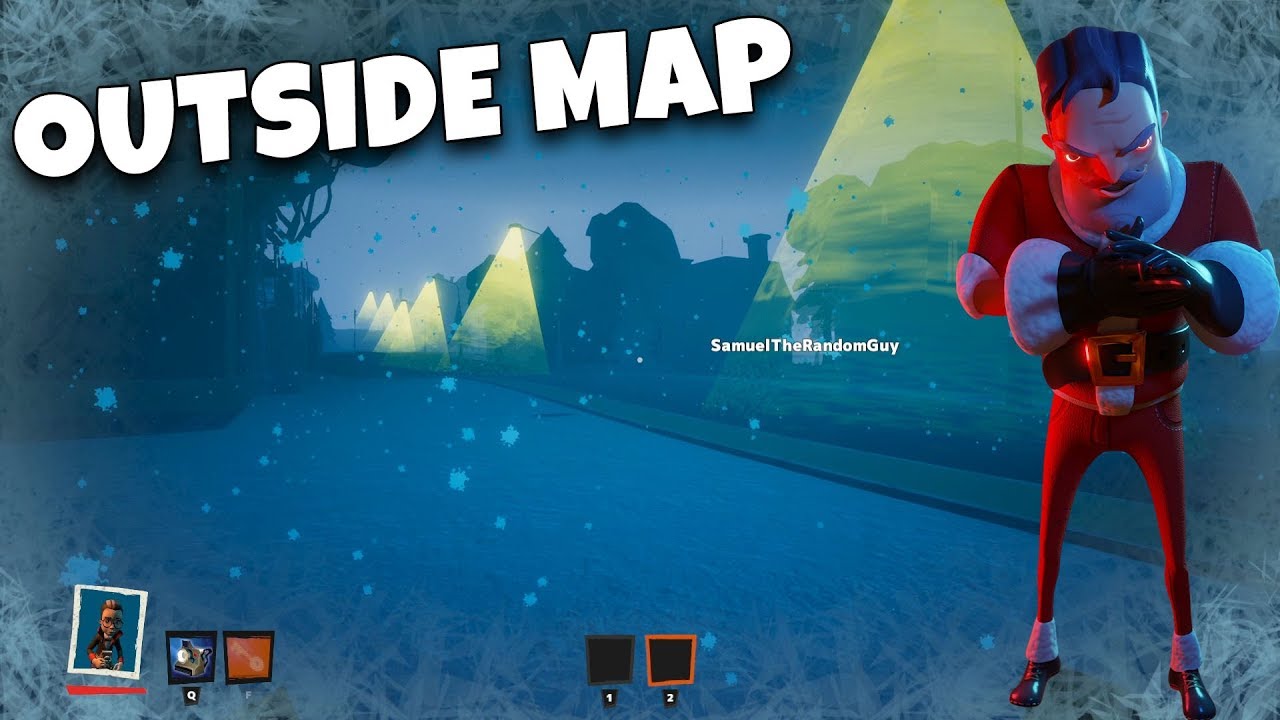 GETTING OUTSIDE MAP in SECRET NEIGHBOR (FOUND A SECRET) - YouTube