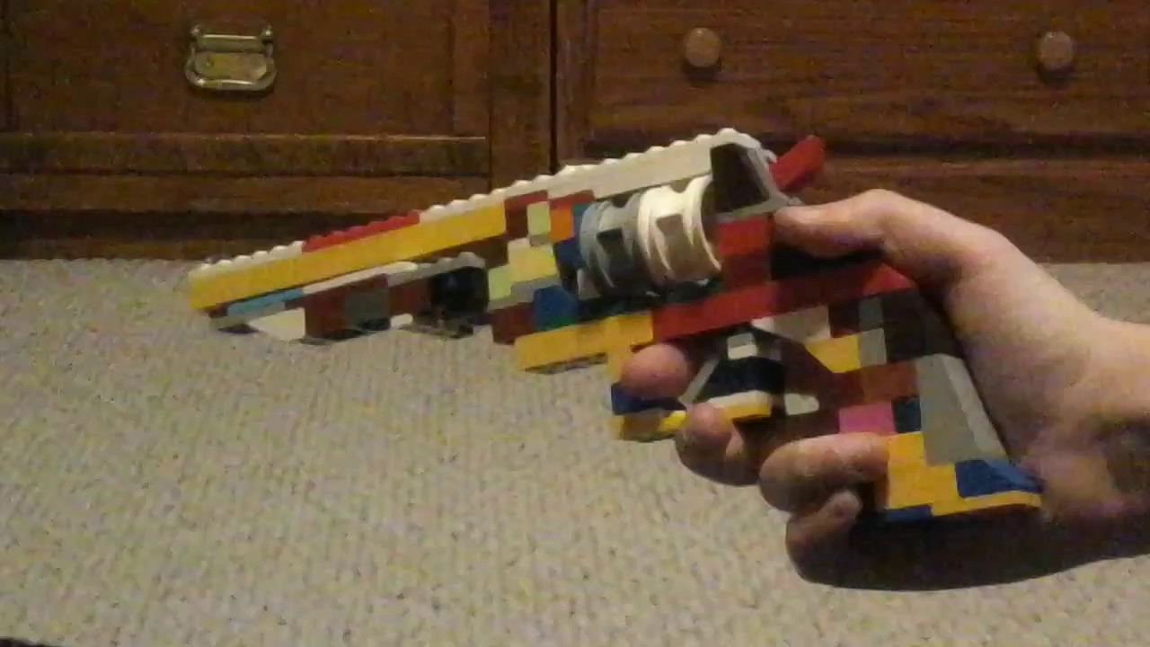 Lego remington new model army - YouTube