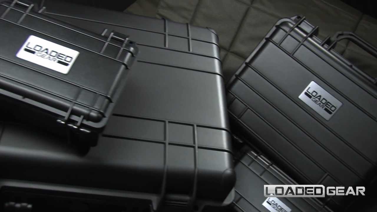 Loaded Gear HD-100 Watertight Military Case BH11856 - YouTube