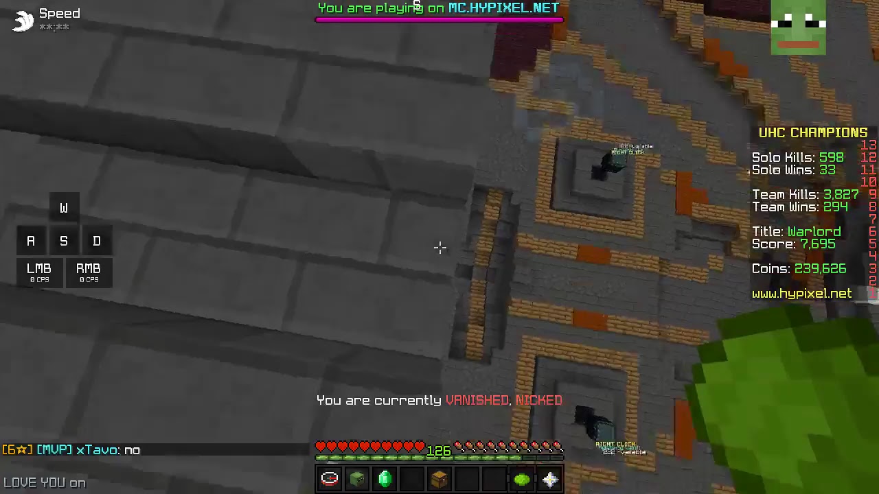 Minecraft 朝のUHC (UltraRIP, Hypixel) - YouTube