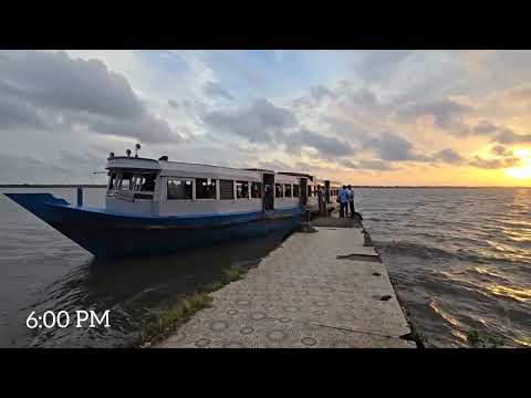 South Paravoor to Perumpalam Boat🚢 l South Paravoor Boat Jetty - YouTube