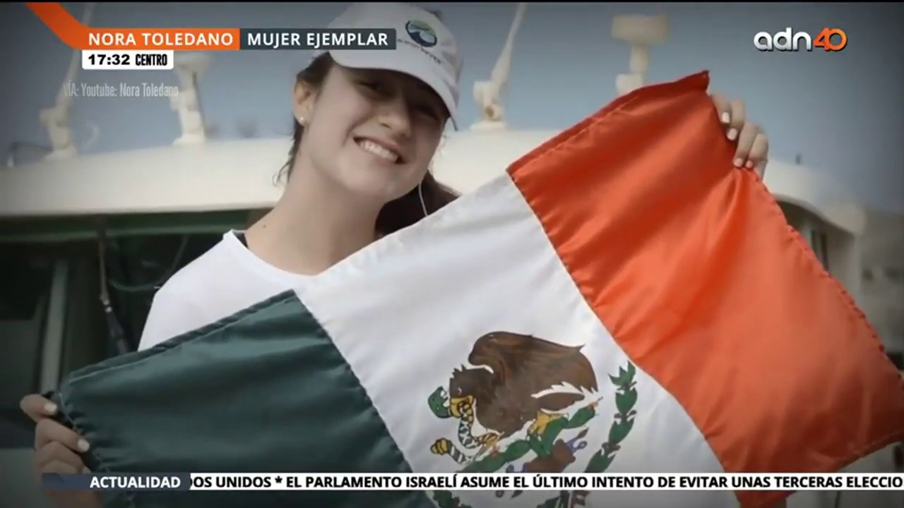 Nora Toledano, primera mexicana en cruzar los siete mares - YouTube