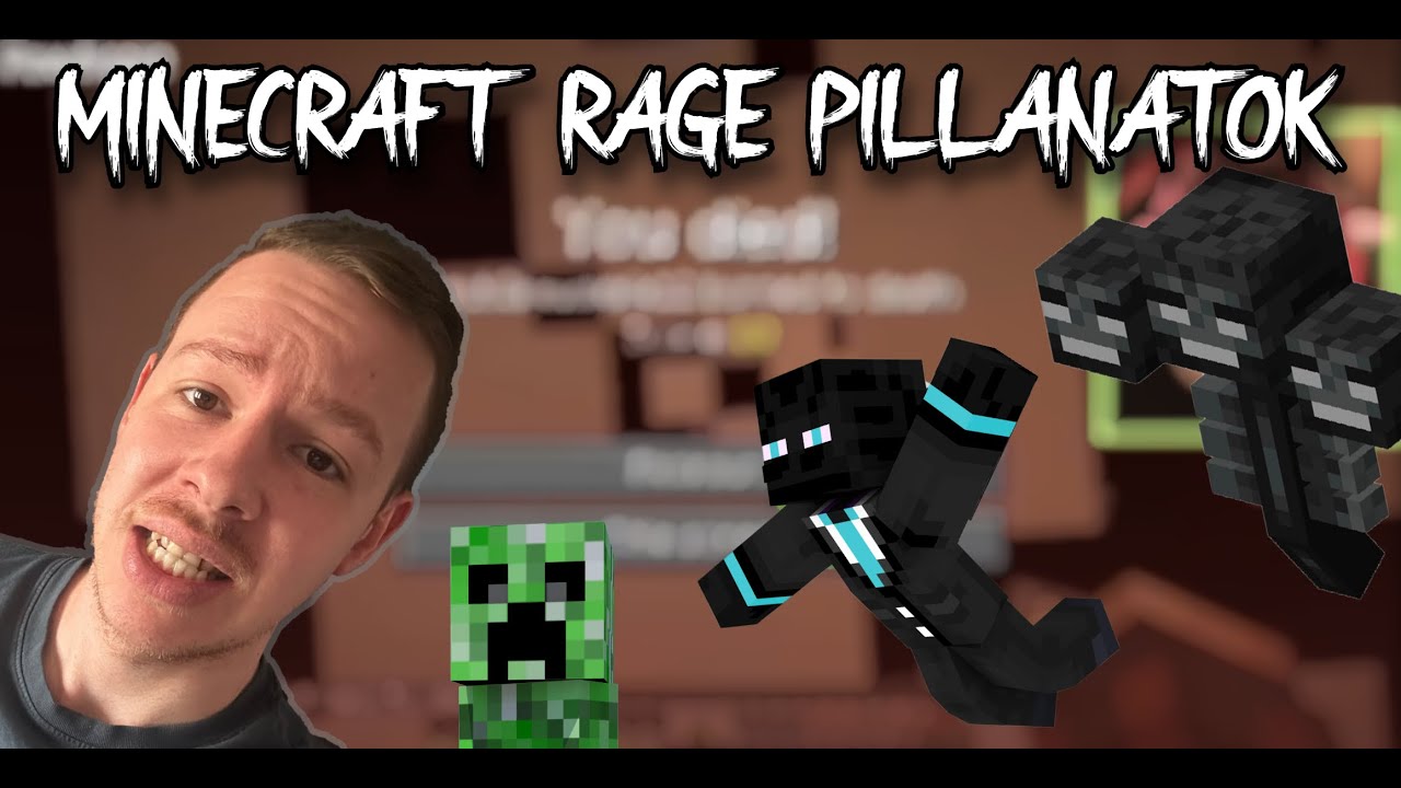 MINECRAFT Rage Pillanatok - YouTube