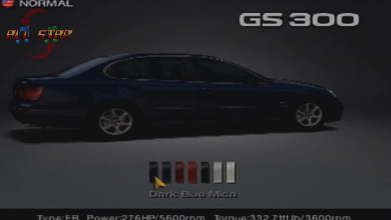 Gran Turismo 4-Lexus Motors (2000 Lexus GS300 Sedan) - YouTube