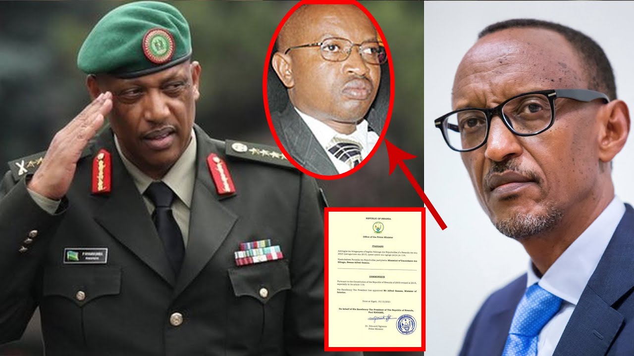 DORE IMPAMVU H.E PAUL KAGAME YASIMBUJE GEN.PATRICK NYAMVUMBA GASANA ...