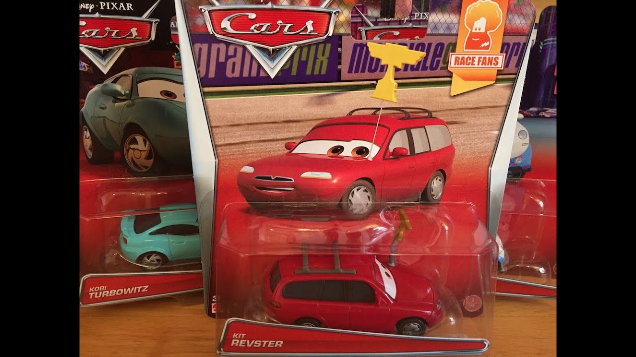 Mattel Disney Cars 2015 Case P Kit Revster Shigeko Kori Turbowitz - YouTube
