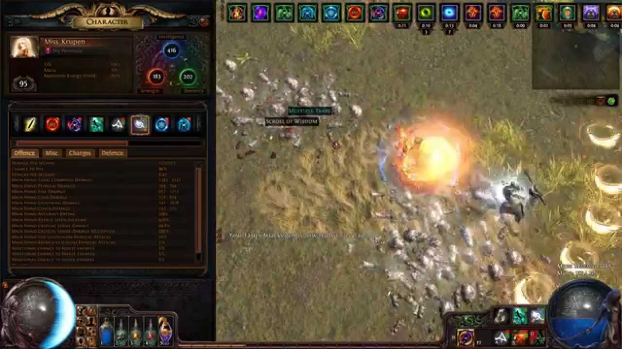 Path of Exile. Headhunter Belt testing №3. 73 map. Low life Spectral ...