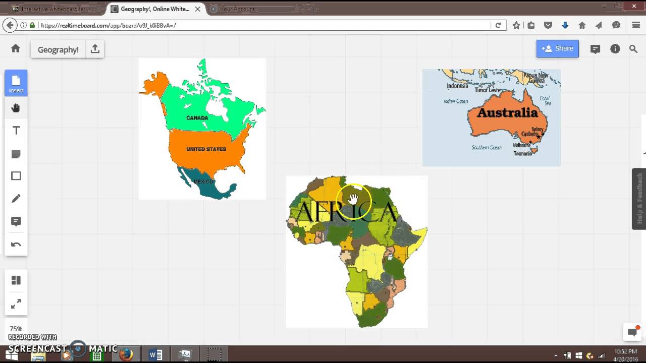 Interactive whiteboard lesson design - Geography - YouTube
