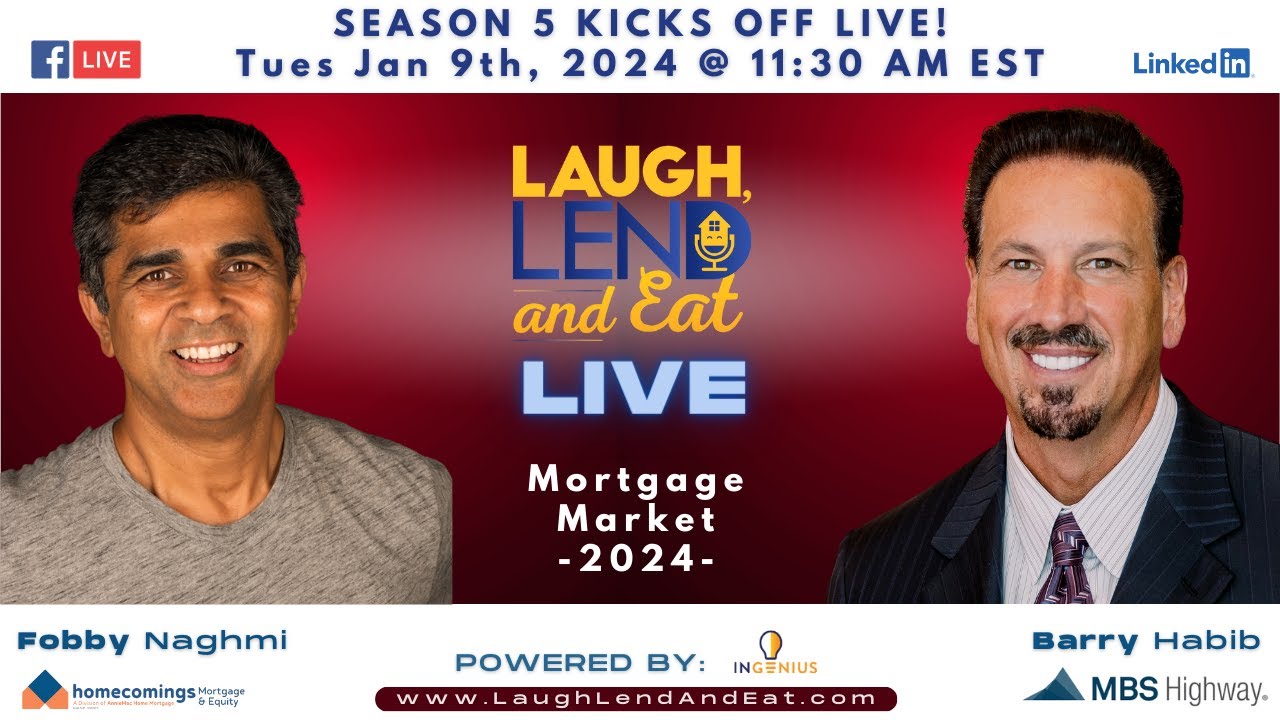 Laugh, Lend and Eat LIVE: Mortgage Market 2024 - YouTube