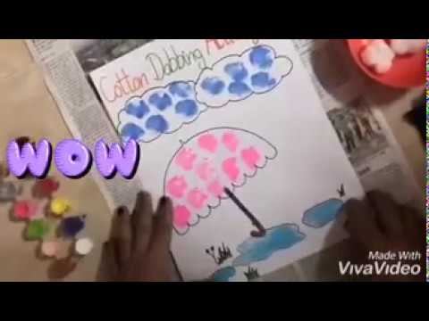 Cotton Dabbing Activity/ A fun filled way of learning...Do try!!!/ 7.7k ...