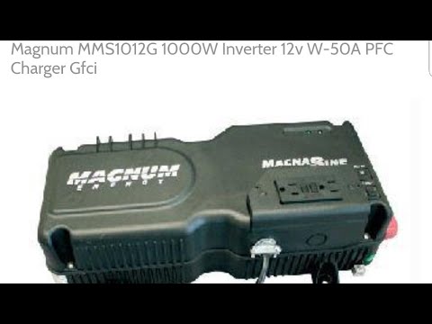 INVERTER INSTALLATION: 101 MAGNUM ENERGY MMS-1012G | Output Power ...