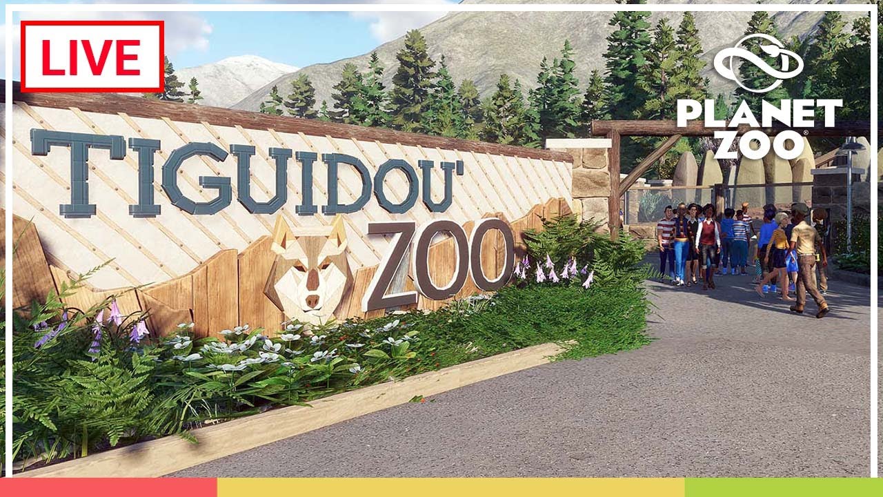 It's a stream about a stream｜Tiguidou Live｜Planet Zoo - YouTube