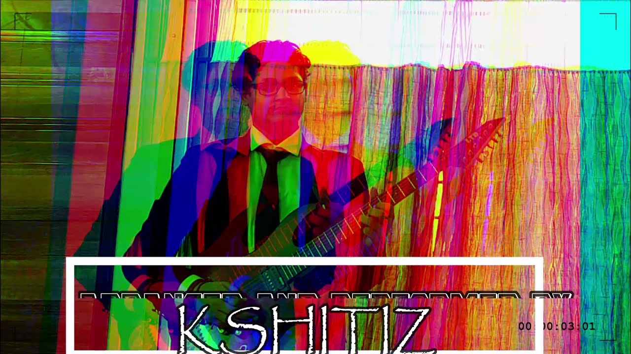 SCAM 1992-THEME Guitar cover by KSHITIZ VERMA - YouTube