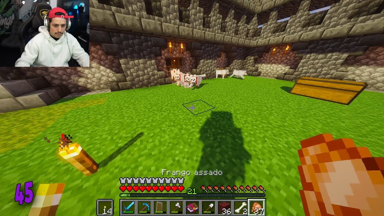 CORINGA JOGANDO minecraft ! ep 45 - YouTube