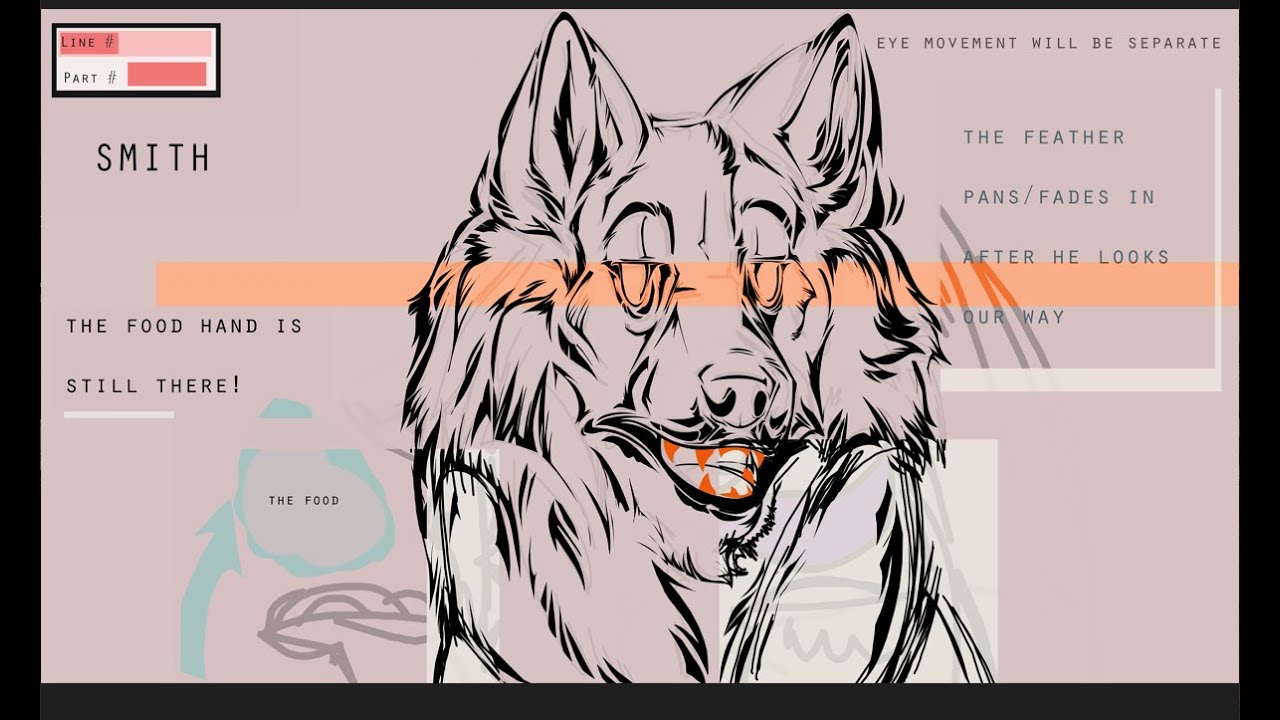 animated wolf series (coloring scenes) continuation - YouTube