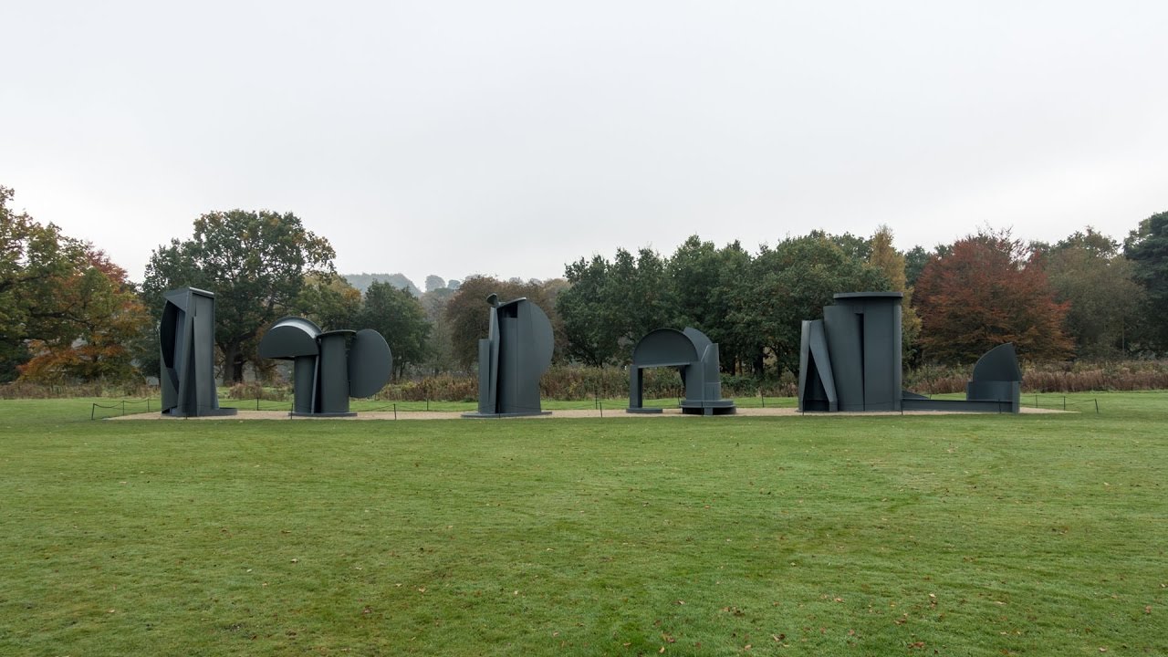 Anthony Caro - Promenade - YSP - October 2016 - YouTube
