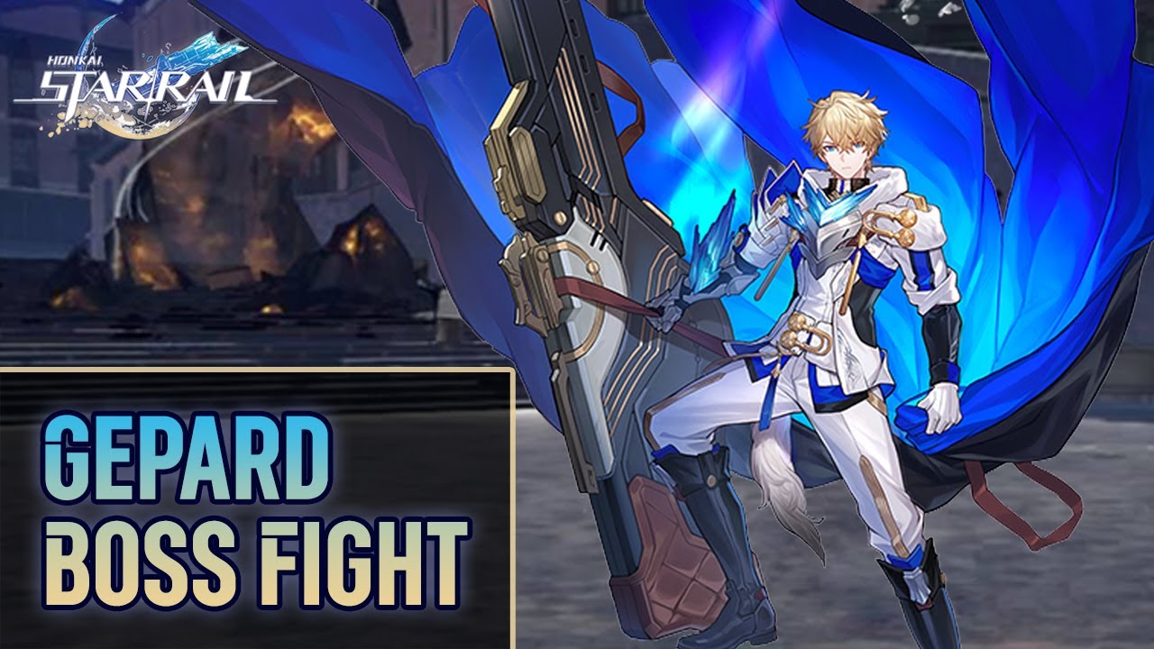 Gepard boss fight #2【Honkai: Star Rail】 - YouTube