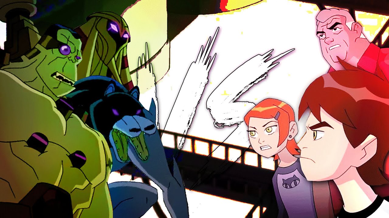 Trio Monster vs Equipo Tennyson RAP | Ben 10 Narracion Rap | Lucksterr ...