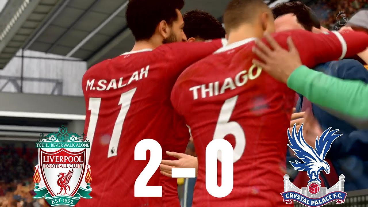 FULL MATCH LIVERPOOL VS CRYSTAL PALACE : PS4 || FIFA 24 BPL #football # ...