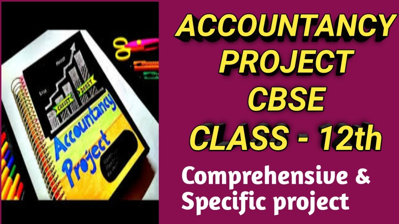 12th -Accountancy Project || 12th Accountancy Comprehensive Project ...