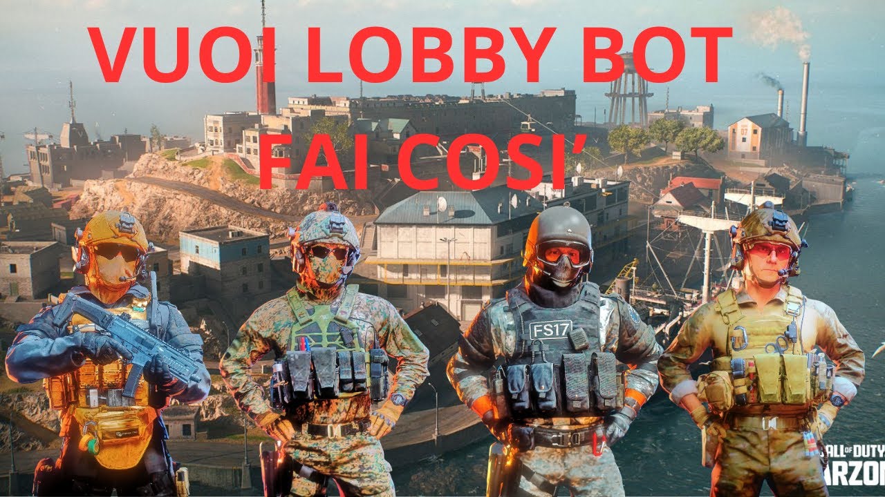 COME TROVARE LOBBY BOT! ELIMINA VPN - YouTube