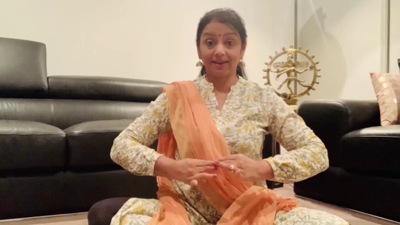 Bharatanatyam: Mudras - (14) Katakamukha Mudra Viniyoga - YouTube