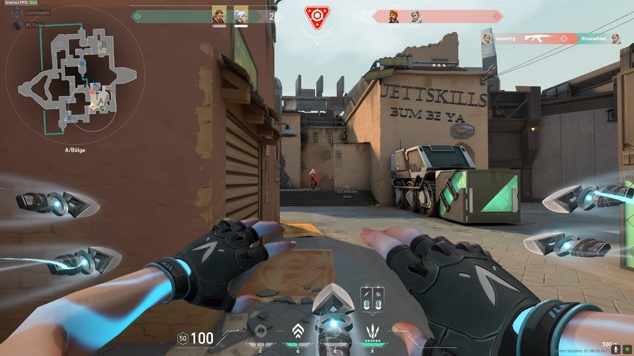 Jett Skills OP! Valorant - YouTube