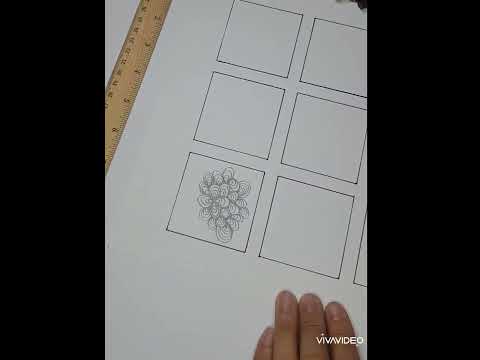 Çizgi Çalışması-zentangle-görsel sanatlar- 9.sınıf - doodle