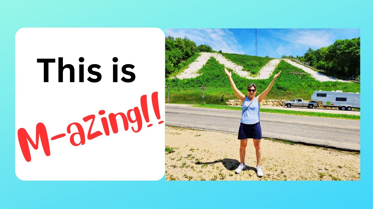 Yr 6: Platteville WI, to the top of World's Largest M!! - YouTube