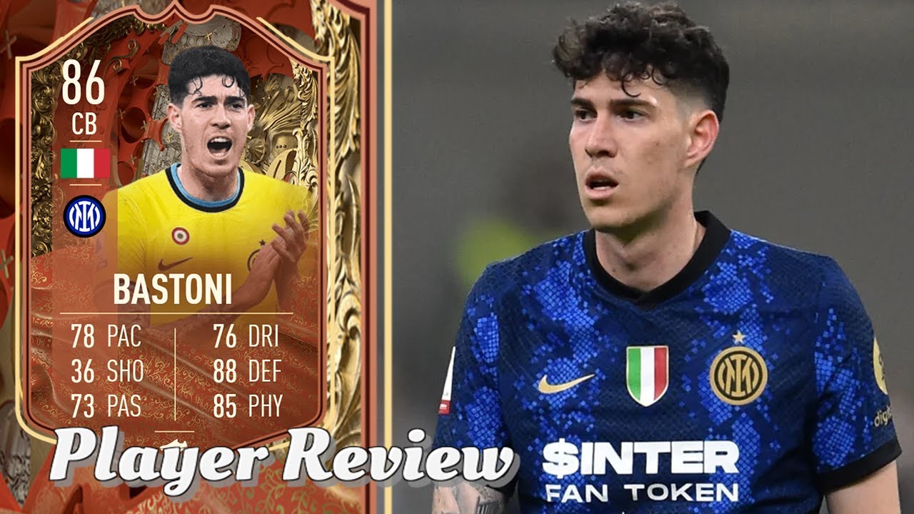 CHEAP VARANE! 86 FUT Centurions Bastoni player review! FIFA 23 - YouTube
