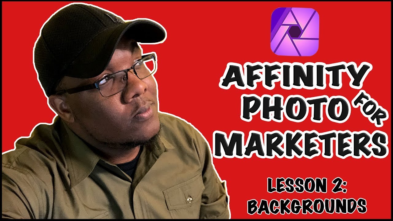 Affinity Photo Background Tutorial - YouTube