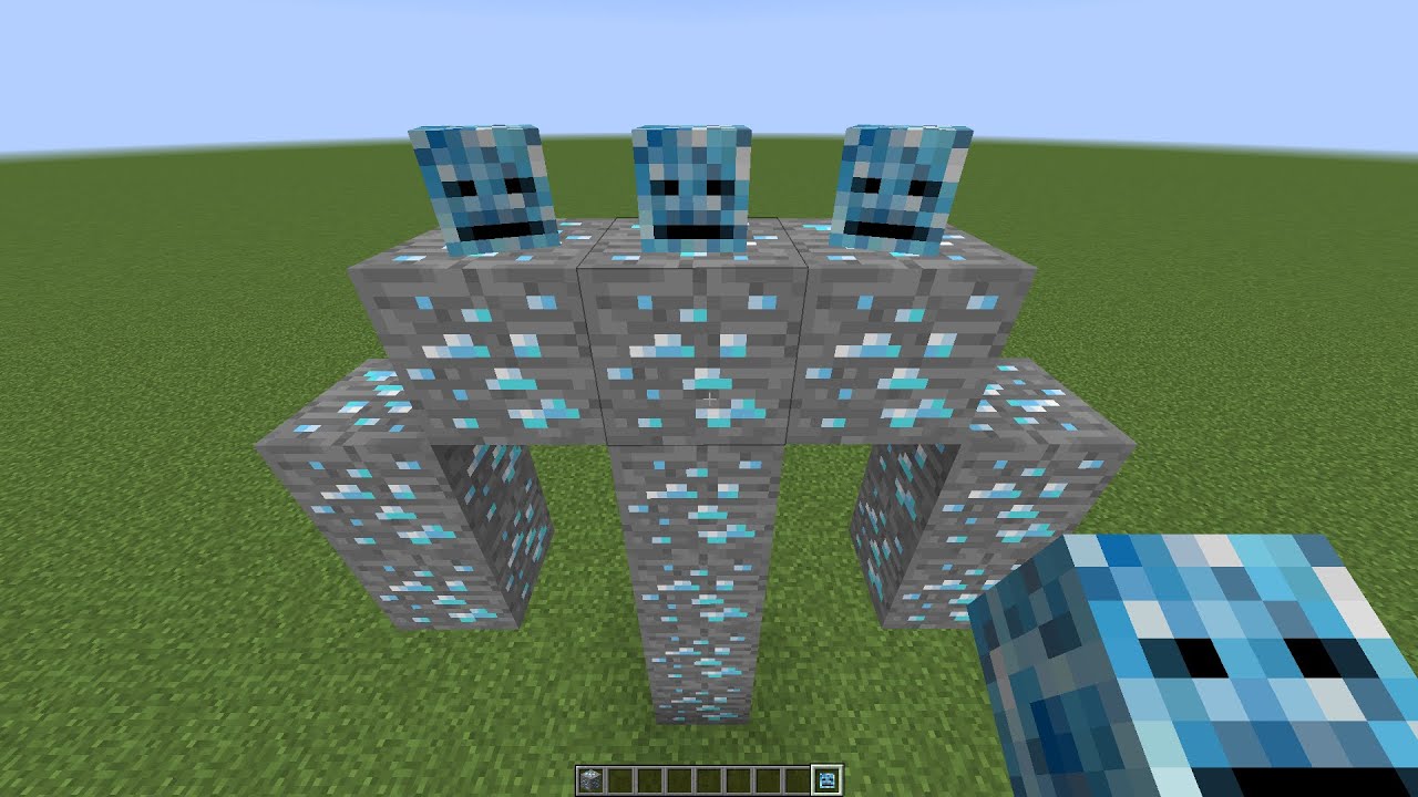 what if you create a TRIPLE DIAMOND CREEPER in MINECRAFT - YouTube