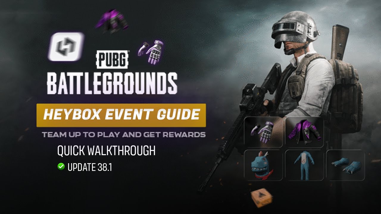 PUBG UPDATE 38.1 HEYBOX EVENT WALKTHROUGH - YouTube