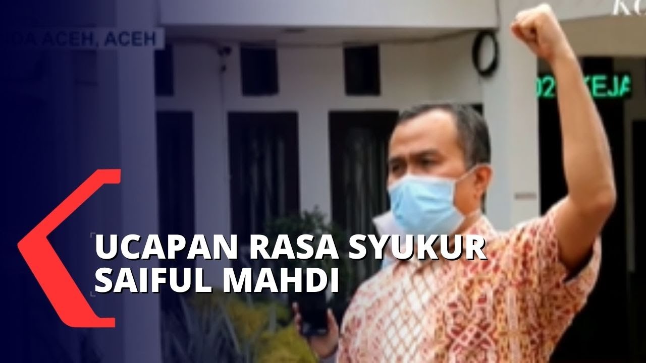Dapat Amnesti, Dosen Unsyiah Saiful Mahdi Berharap Pemerintah Merevisi UU ITE - YouTube