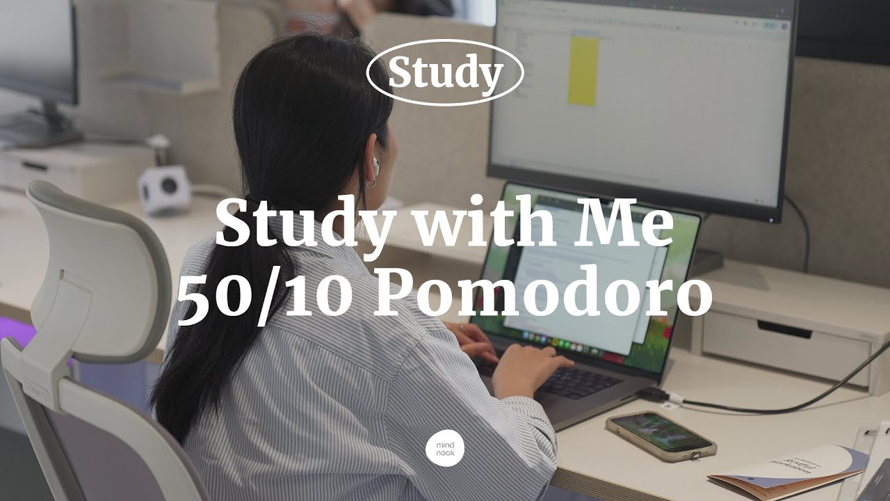 [Pomodoro] Study & Work with Me 3 Hours with Breaks 50/10 | Pomodoro ...