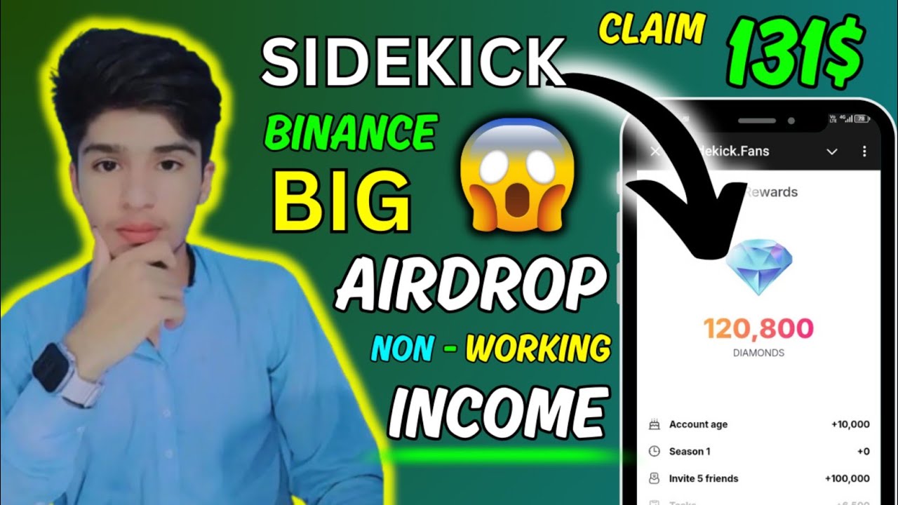 Sidekick Airdrop 🔥 || Backed By Binance Lab || Free Crypto Airdrop || # ...