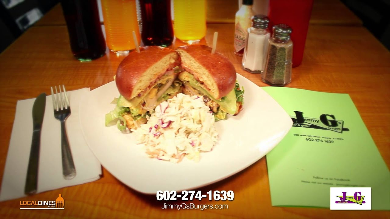 Jimmy G's Burgers, Phoenix AZ - YouTube
