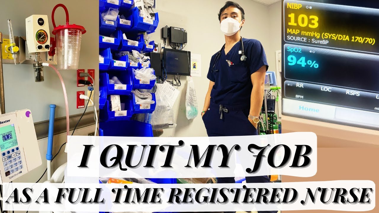 Ep. 137: I QUIT MY JOB AS A FULL TIME REGISTERED NURSE - YouTube