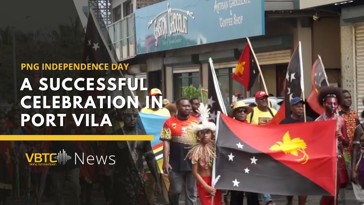 PNG Independence day celebration in Port Vila | VBTC News - YouTube
