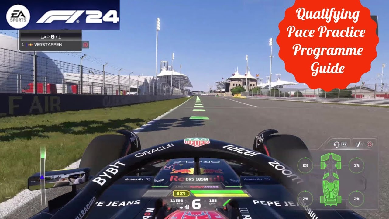 F1 24 Qualifying Pace Practice Programme Guide - YouTube