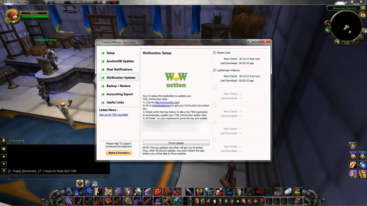 WoW TSM Desktop App Walkthrough - YouTube