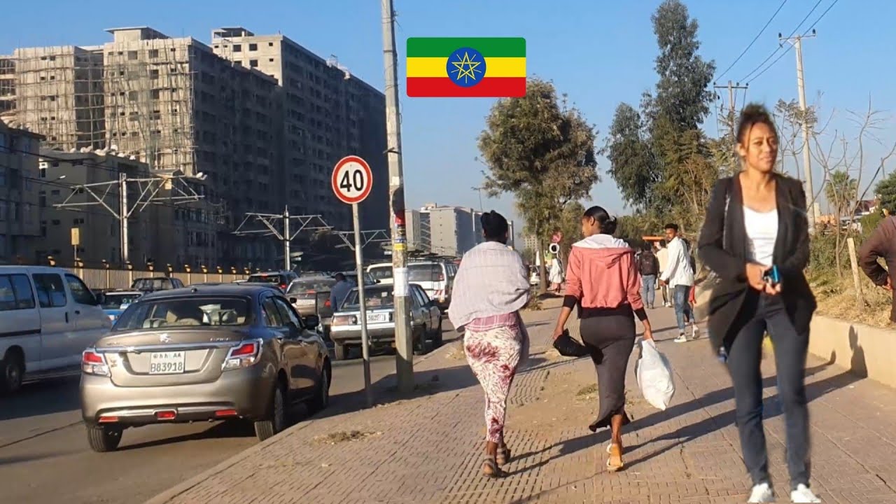 Beautiful Ethiopia , 🇪🇹 Addis Ababa walking Tour 2024 - YouTube
