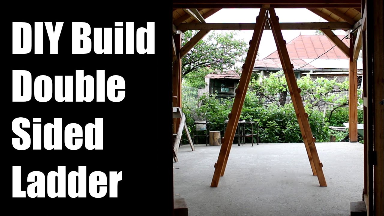 DIY Double Sided Ladder - YouTube